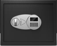 China Wall Mounted Metal Safety Box 230x410x330mm Electronic Lock Safe Deposit Box for Hotel Guest Room for sale