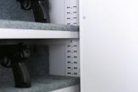 China 2 Door Large Space Metal Gun Safe Cabinet Knock Down for sale
