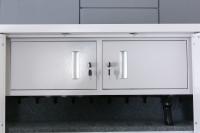 China Large Space Electronic Security Metal Gun Safe Cabinet Steel Ammunition Locker for sale