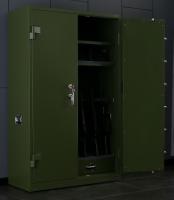 China Metal Gun Safety Locker 1100x500x1800mm Heavy Duty Guns Storage Cabinet for sale