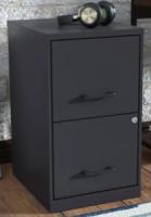 China Cushioned Colored 2 Drawer Metal File Cabinet OEM ODM Aging Resistance for sale