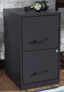 China Cushioned Colored 2 Drawer Metal File Cabinet OEM ODM Aging Resistance for sale