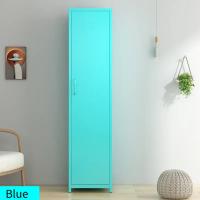 China Modern Double Color Steel Closet Locker H1700mm Cold Roll Steel Wardrobe for sale