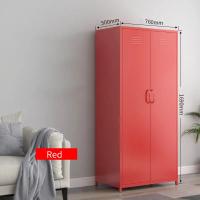 China Two Door Bedroom Home Use Metal Locker Cabinet Modern for sale