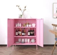 China Steel 2 Door Storage Cabinet 1015x800x400mm Cold Rolled Steel Customizable for sale