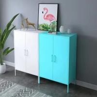 China Steel 2 Door Storage Cabinet 1015x800x400mm Cold Rolled Steel Customizable for sale