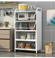 China Knock Down Structure Modern Kitchen Cabinets Floor Movable RAL Color for sale