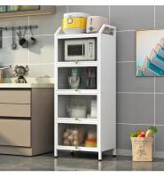 China Knock Down Structure Modern Kitchen Cabinets Floor Movable RAL Color for sale