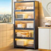 China Knock Down Structure Modern Kitchen Cabinets Floor Movable RAL Color for sale