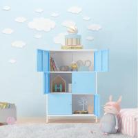 China Kids Clothing Storage Metal Locker Cabinet 6 Door 760x500x1690mm RAL Color for sale