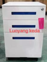 China Steel 3 Drawer Storage Office Mobile Pedestal For A4 File for sale