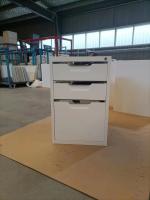 China Steel 3 Drawer Storage Office Mobile Pedestal For A4 File for sale