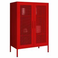 China Steel Metal Sideboard Storage Cabinet Modern Living Room Dining Room 120cm for sale