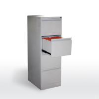 China Steel 4-Drawer Anti-Tilt Lockable File Cabinet for Office Storage for sale
