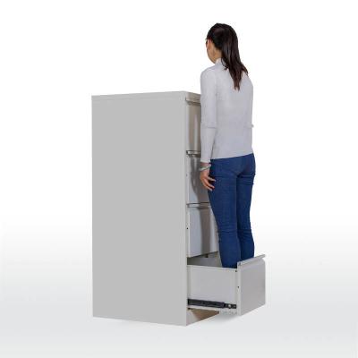 China Keda KD006 4 Drawer Steel Filing Cabinet 40kg Load Capacity Lockable Office Storage for sale