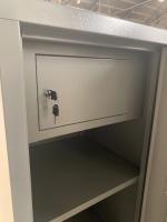 China Knock Down Structure Safety Filing Cabinet With Double Security Lock for sale