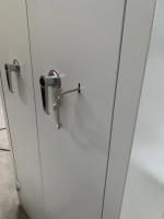 China Knock Down Structure Safety Filing Cabinet With Double Security Lock for sale