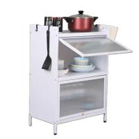 China Living Room Metal Kitchen Pantry Cupboards Storage Cabinet Modern for sale