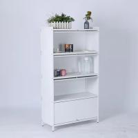 China Metal Kitchen Cabinet Shelf Organizer Modern Customized Size for sale