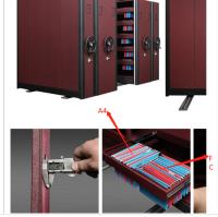 China Knock Down Structure Hanging Folders Mobile Archive System Unfolded for sale