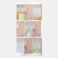 China 9 Door Metal Locker Wardrobe 1850x900x450mm for Gym School Changing Room for sale