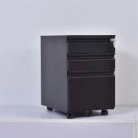 China 3 Drawer Mobile Steel Pedestal Cabinet H650mm W400mm D500mm for Office Storage for sale