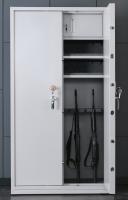 China Steel Gun Cabinet 3 Shelves W1000xD500xH1500mm Customizable Gun Storage Safe for sale