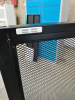 China Home Series 2 Glass Door Steel Storage Cabinet 1020x800x400mm Adjustable Shelf for sale