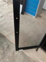 China Home Series 2 Glass Door Steel Storage Cabinet 1020x800x400mm Adjustable Shelf for sale