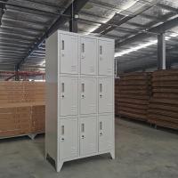 China 9 Door Steel Storage Locker 1850x1090x450mm for Staff Employee Hospital School Use for sale