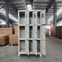 China 9 Door Steel Storage Locker 1850x1090x450mm for Staff Employee Hospital School Use for sale