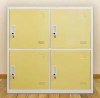 China Customized Steel 4 Door Storage Locker 900x400x900mm for School Students for sale