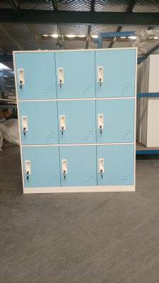 China Half-height Steel Storage Locker Office School Metal Wardrobe for sale