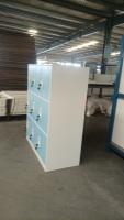 China Half-height Steel Storage Locker Office School Metal Wardrobe for sale