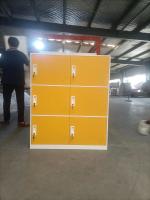 China KEDA Steel Storage Locker 4 6 9 Doors Metal Wardrobe 0.6mm Cold Rolled Steel W900 D400 H900mm for sale