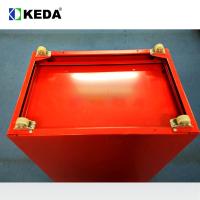 China Red 1mm 35Kgs Loading Capacity Office Filing Cabinet for sale