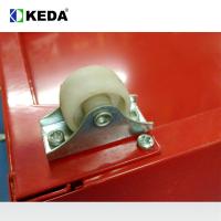 China Red 1mm 35Kgs Loading Capacity Office Filing Cabinet for sale