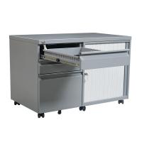 China RAL Color Height 620mm Tambour Filing Cabinet for sale