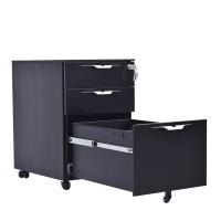 China Steelcase Mobile Pedestal 3 Drawer Filing Cabinet H600mm W390mm D520mm for sale