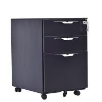 China Steelcase Mobile Pedestal 3 Drawer Filing Cabinet H600mm W390mm D520mm for sale