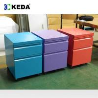 China Fully Assembly 0.13 CBM SGS Metal Mobile Pedestal for sale