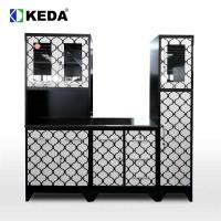 China Steel Kitchen Cabinet 0.38 CBM KD Structure W2295 D430 H1920mm Custom Colors for sale