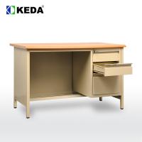 China Executive Office Desk 2000x600x750mm Steel MDF Commercial Furniture for sale