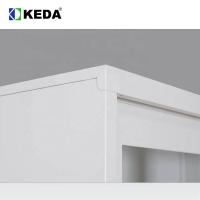 China Wear Resistant Steel Filing Cabinet 1.2mm Plate 900x400x1850mm KD Office Storage for sale