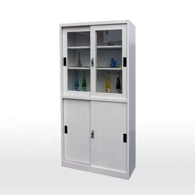 China 45kg Bearing Capacity 20mm Shelf Edge Steel Filing Cabinet W900 D400 H1850mm for sale