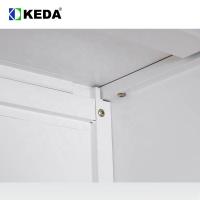 China Sliding Glass Door Metal Filing Cabinet 900x400x1850mm 40kg Capacity for sale