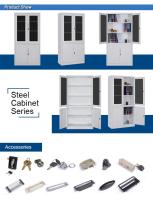 China RAL Color 25mm Standard Edge Stylish Filing Cabinets for sale