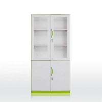 China Glass Door H185cm W90cm Stylish Filing Cabinets for sale