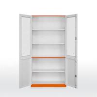 China Glass Swing Door BV 400mm Depth Filing Cabinet Cupboard for sale