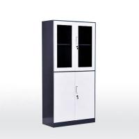 China White  D400mm W900mm Metal Filing Cupboard for sale
